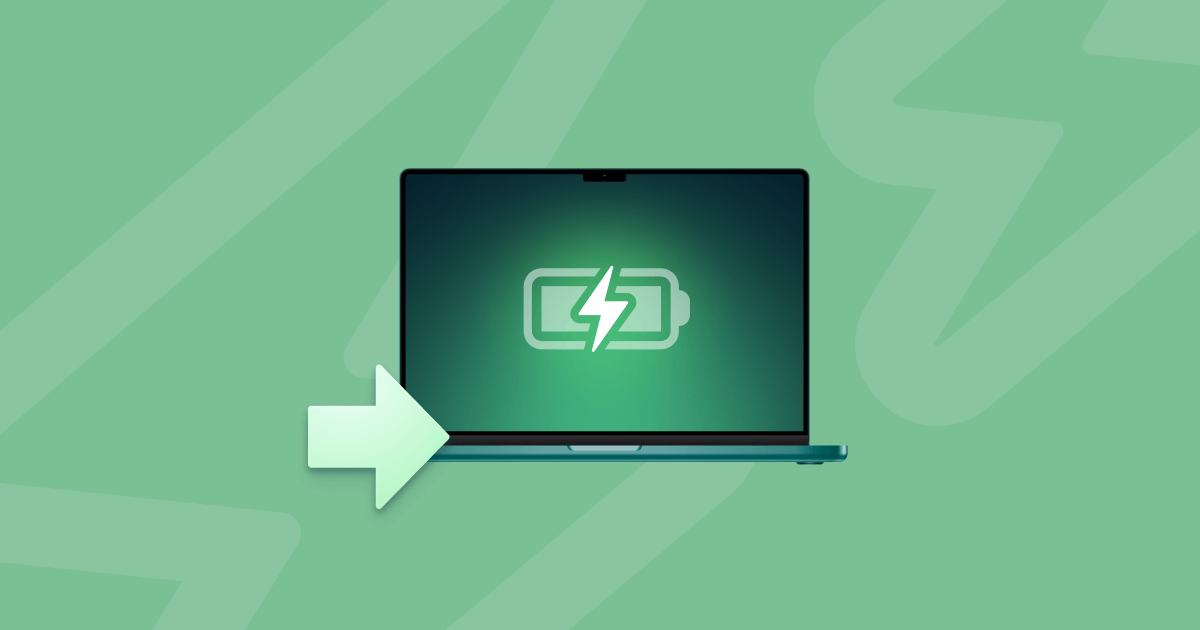 How do I know if my MacBook is charging?