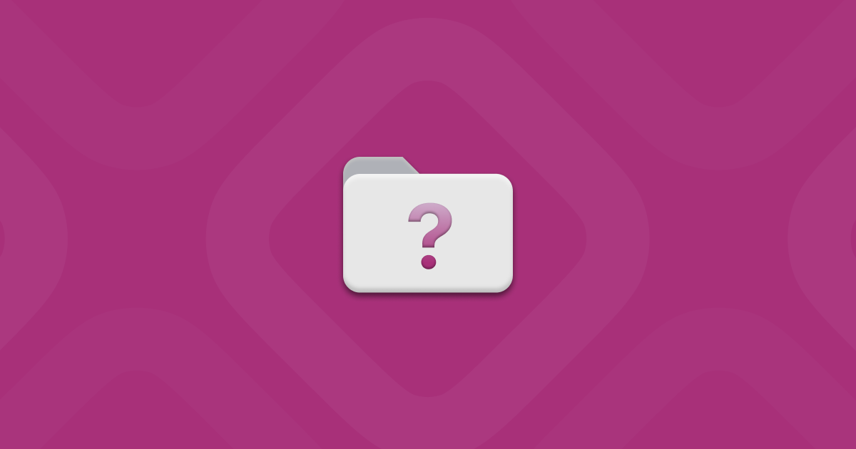 Blinking File Folder With Question Mark at Chloe Austin blog