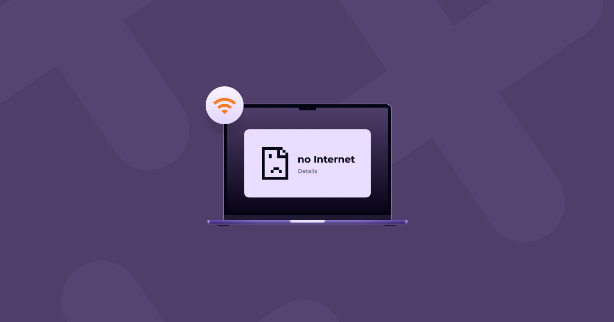 My Mac is connected to Wi-Fi but there is no internet