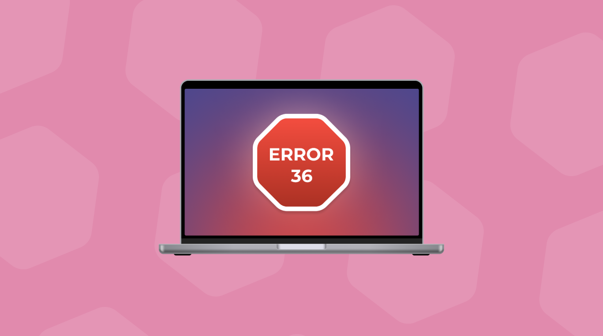 Mac Os X Error 36