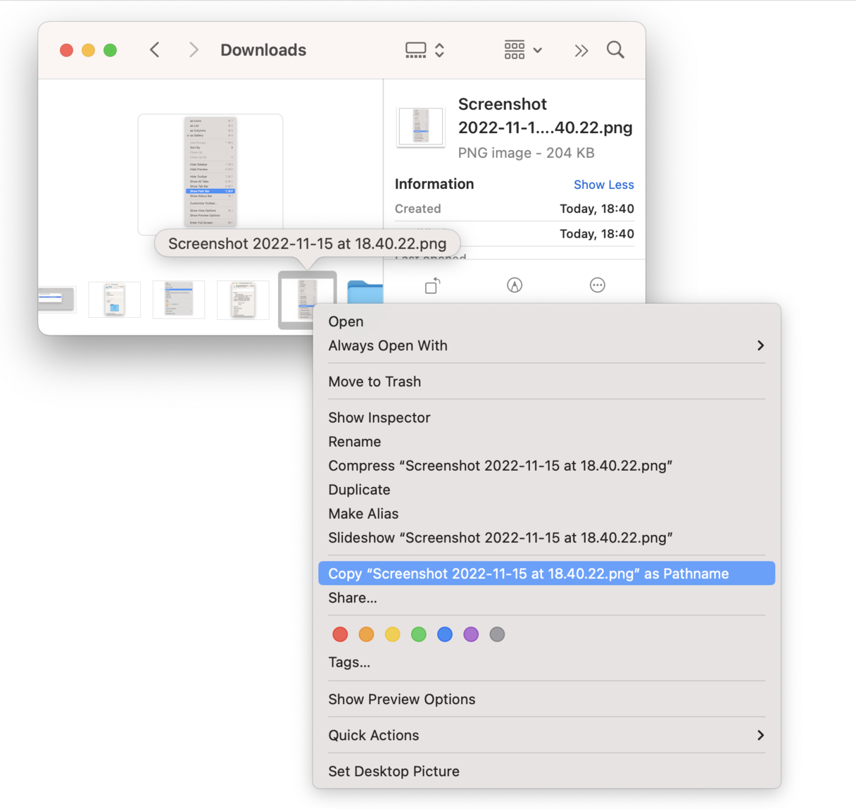 How to find a file path on Mac