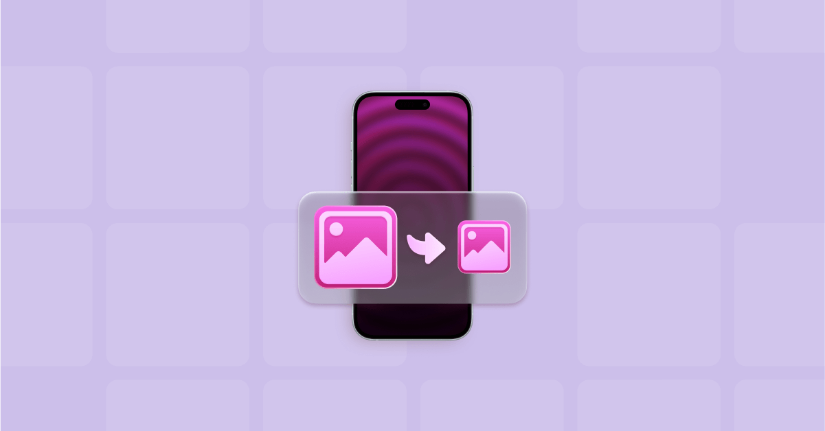 How to resize an image on an iPhone (with and without cropping)
