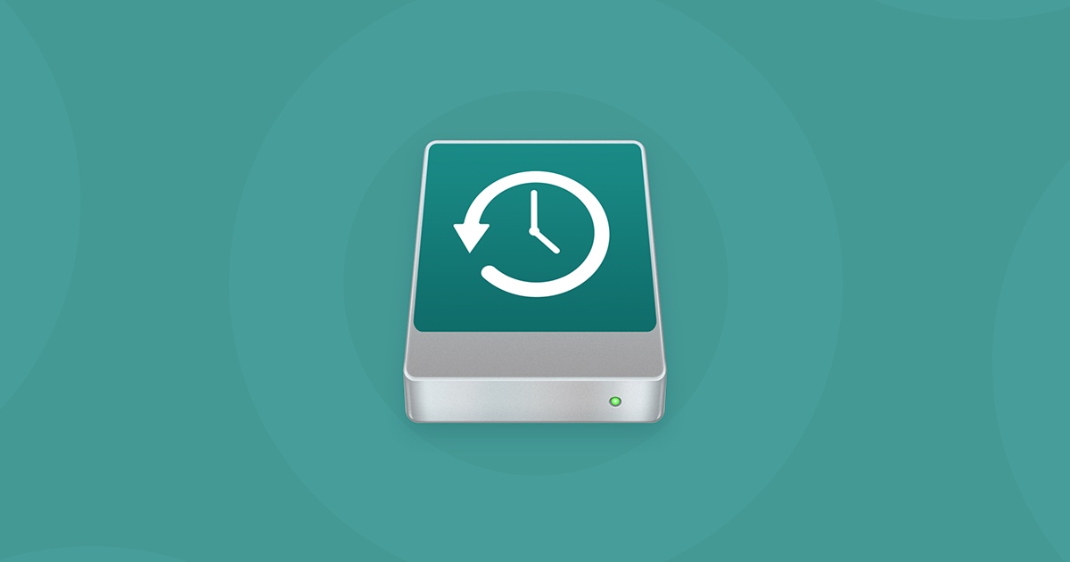 Protect your files and photos with a Time Machine backup